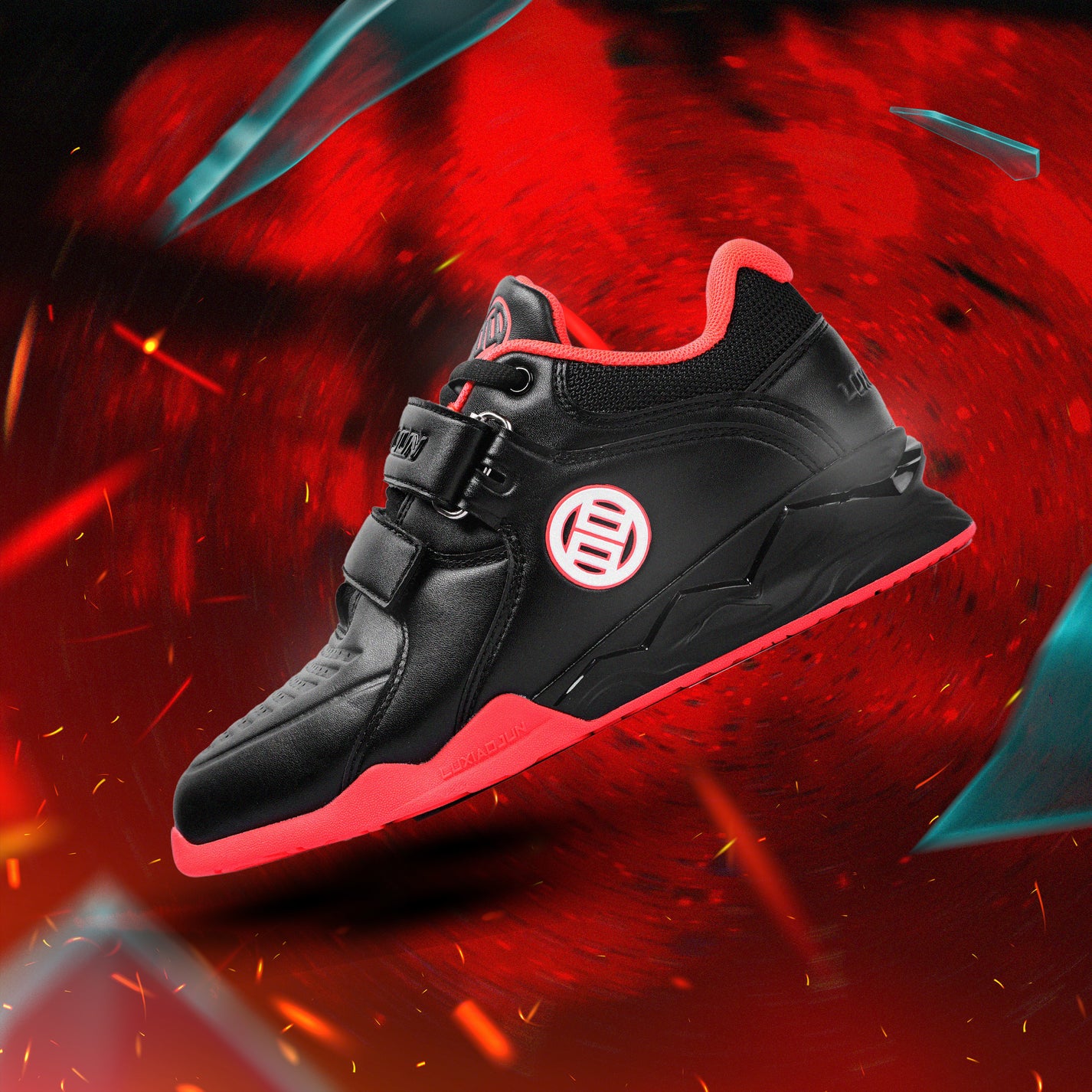 LUXIAOJUN Lifting Shoes - Black & Red – LUXIAOJUN Australia